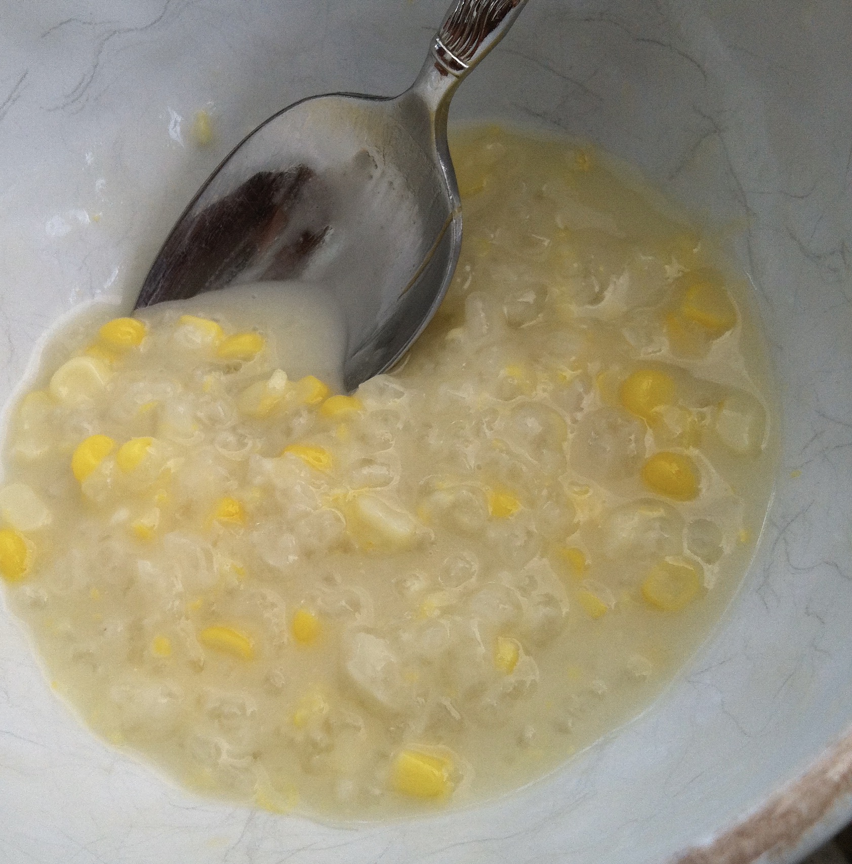 Ginataang Mais (Corn in Coconut Milk) – Kusina ni Norie